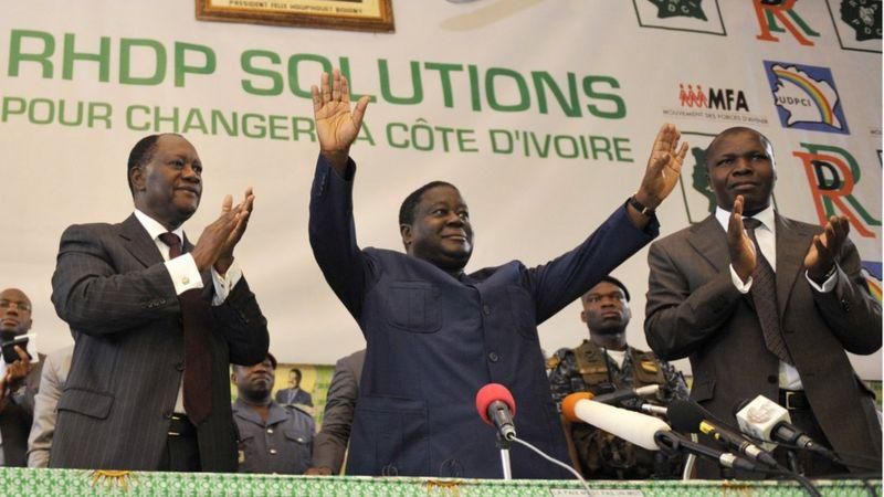 Quels sont les partis qui composent le RHDP ? | Pulse Côte d'Ivoire