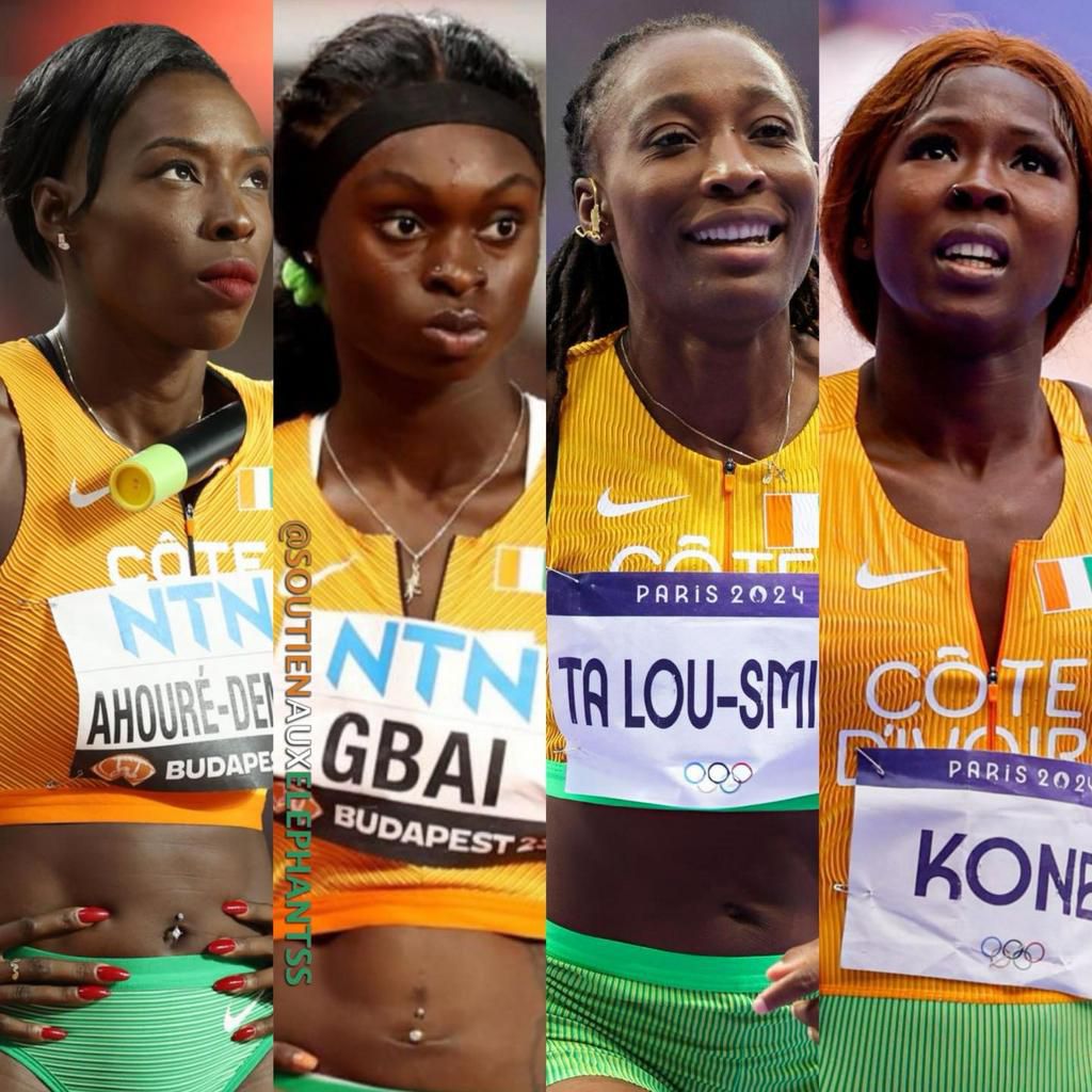Disqualification du relais 4x100m féminin : fin de parcours pour l’athlétisme ivoirien aux J.O ...