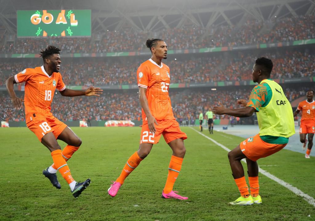 CAN 2023: grâce à Haller, la Côte d’Ivoire sort la RDC et rejoint le Nigeria en finale | Pulse ...