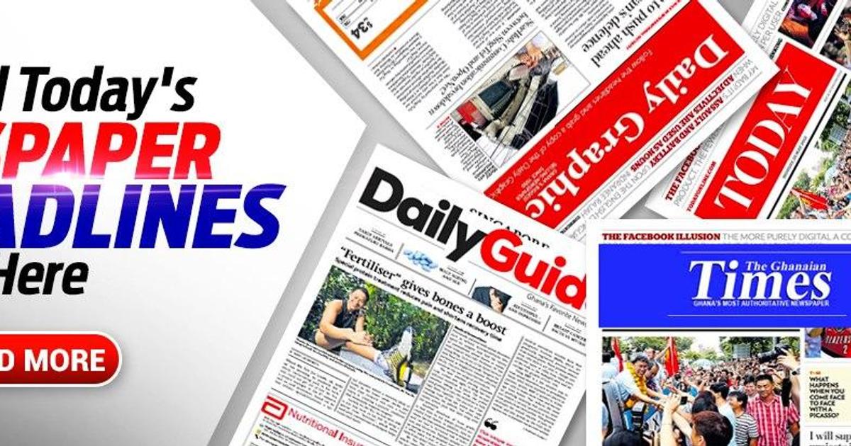Today's Newspaper headlines [22nd Dec 2015] | Pulse Ghana