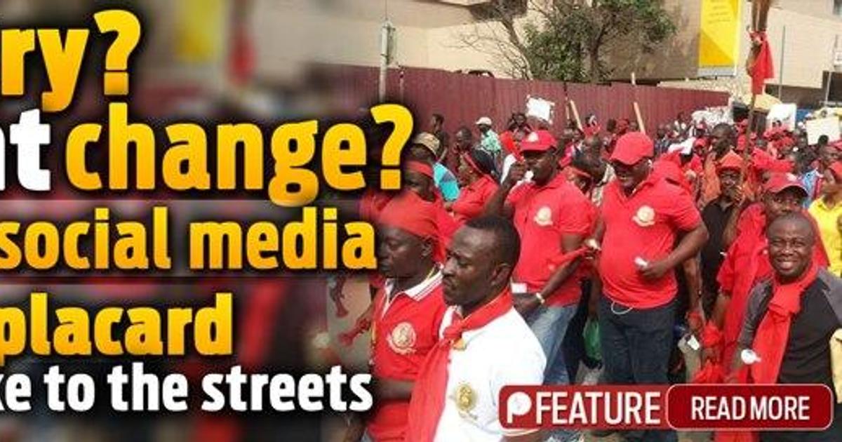 Angry? Want change? Swap social media for a placard and take to the ...