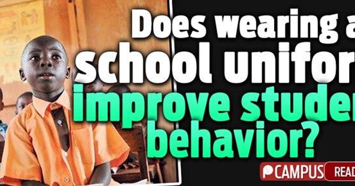 Does wearing a school uniform improve student behavior? | Pulse Ghana