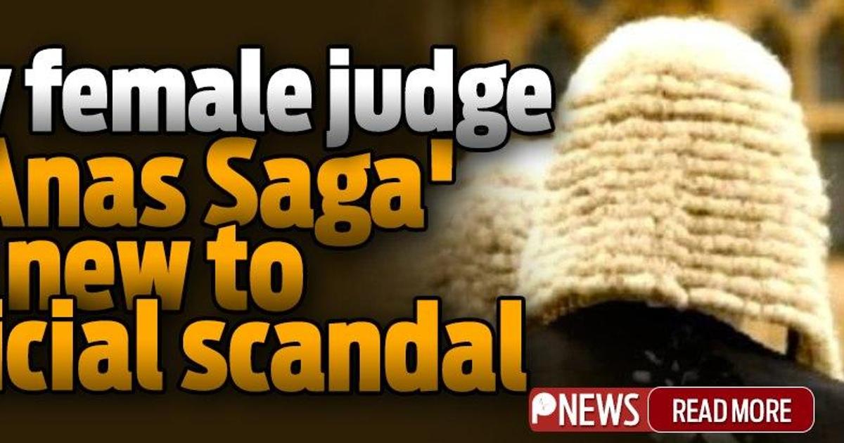Only female judge in the "Anas saga" not new to judicial scandal ...