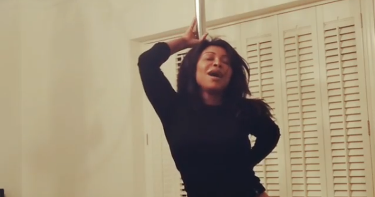 Video: Stephanie Benson dancing on a pole is all shades of sexy | Pulse ...