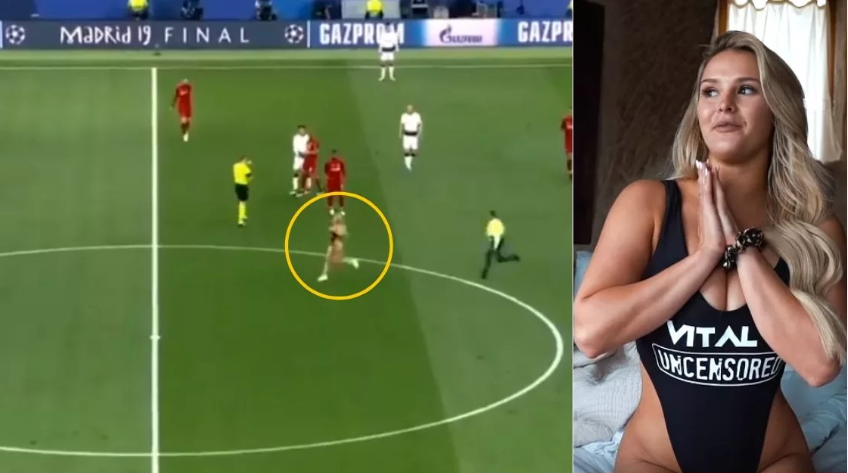 Meet Kinsey Wolanski: The Russian model who invaded the pitch during ...