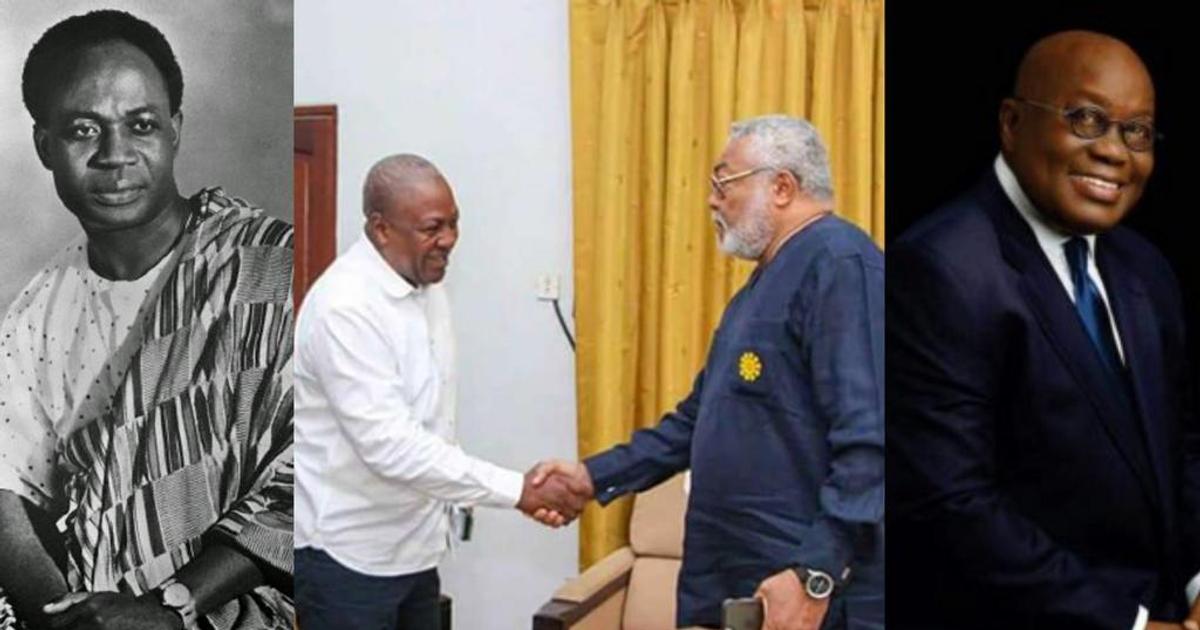 Here are the nicknames of all Ghanaian presidents since independence ...