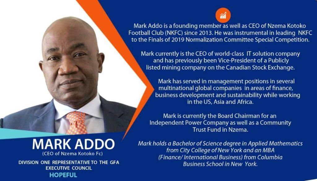 Profile of new GFA Vice President Mark Addo | Pulse Ghana