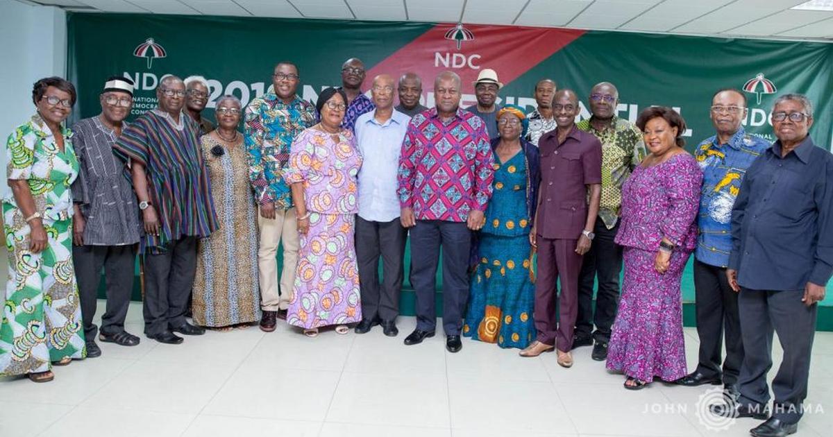 Mahama meets NDC Council of Elders | Pulse Ghana