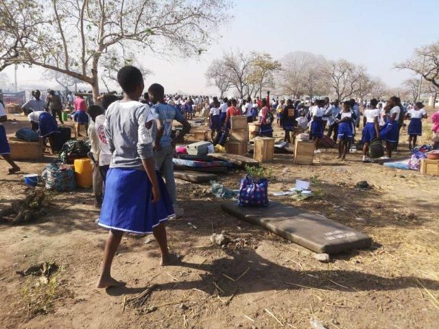 Watch video: Hundreds displaced as fire ravages Buipe SHS girls ...