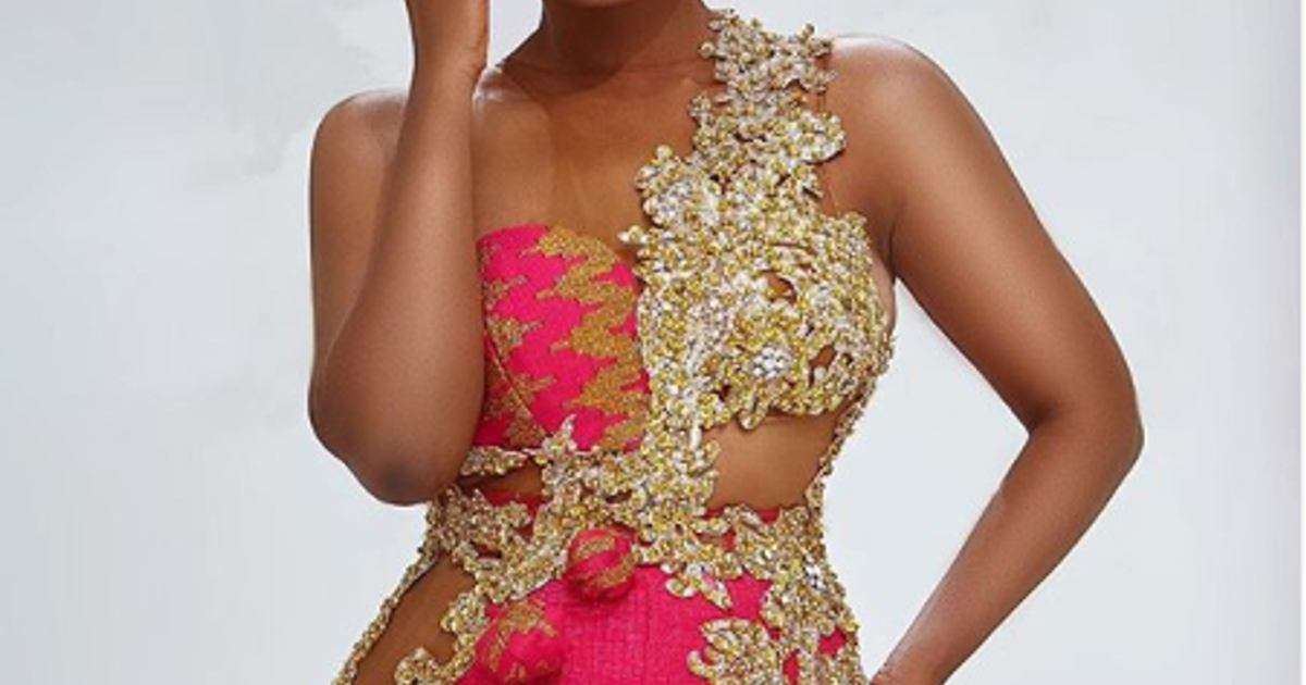 Woman crush: Selly Galley stuns us with this kente gown | Pulse Ghana
