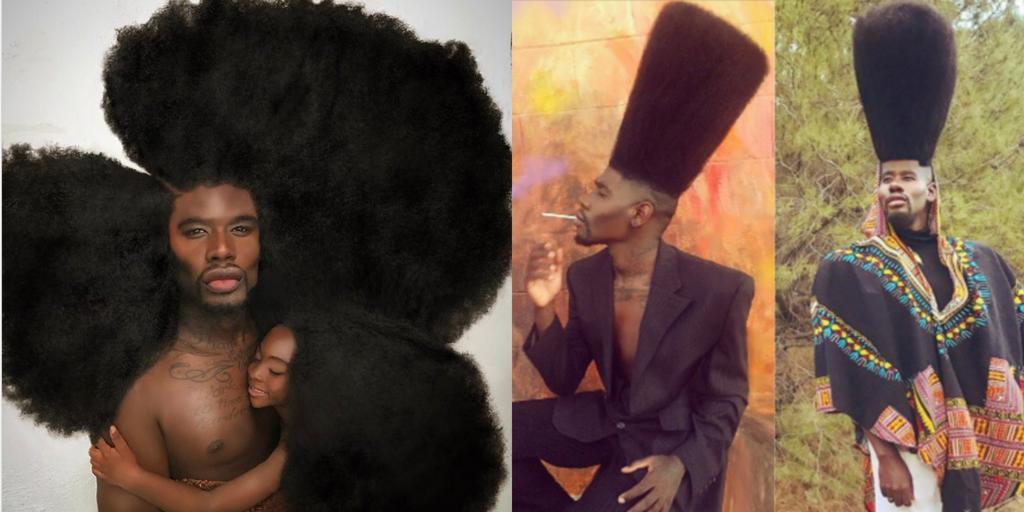 Benny Harlem and his record-breaking hair (more photos) | Pulse Ghana