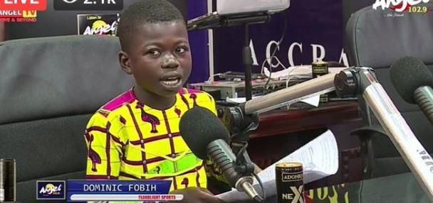 Meet the youngest sports presenter in Ghana | Pulse Ghana