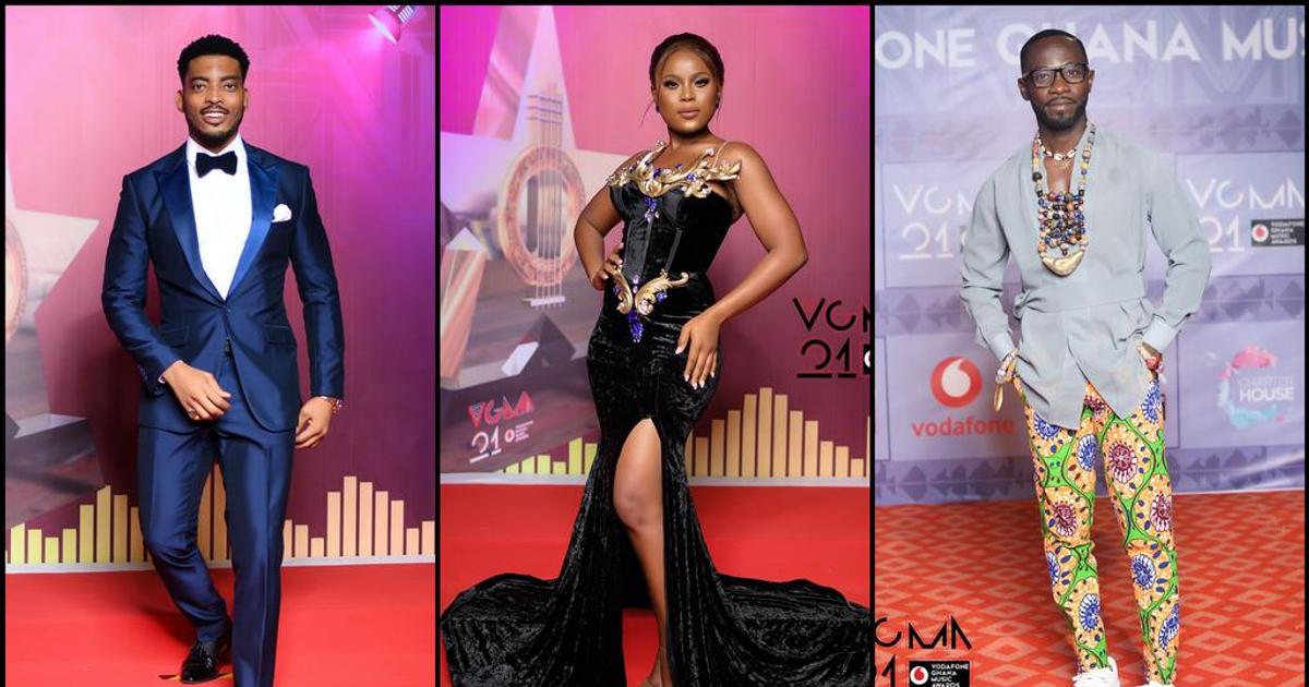 Here are the best-dressed celebrities at the VGMA 2020 | Pulse Ghana
