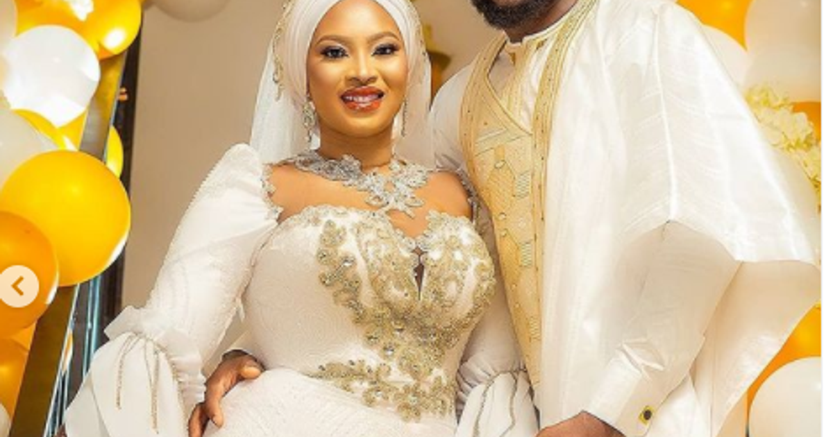 Photos: Footballer Fatau Dauda ties the knot in beautiful ceremony ...