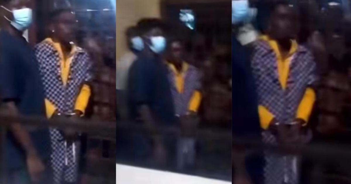 'Shatta Wale in high spirit at Ankaful Maximum Security prison ...