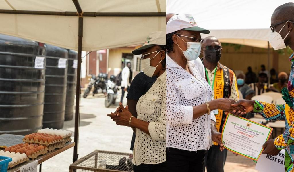 Overall Best Farmer in Accra Metropolis honoured with polytank ...