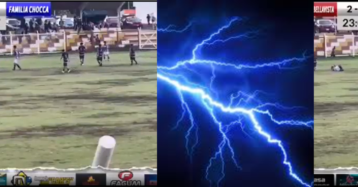 Footballer instantly killed after lightning struck him on the pitch ...