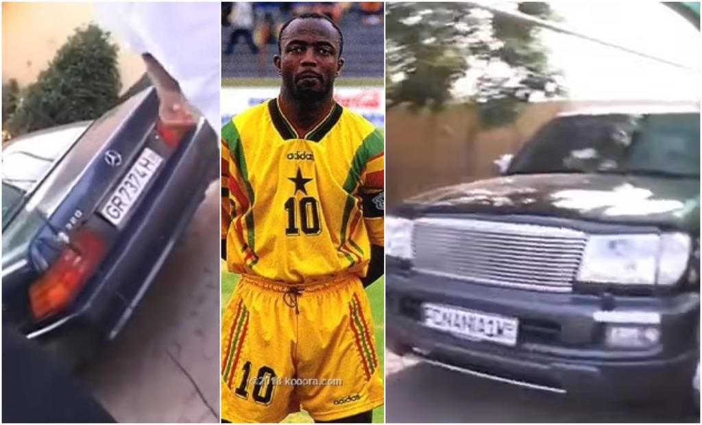 Video: Abedi Pele shows off luxurious car collection that includes Land ...