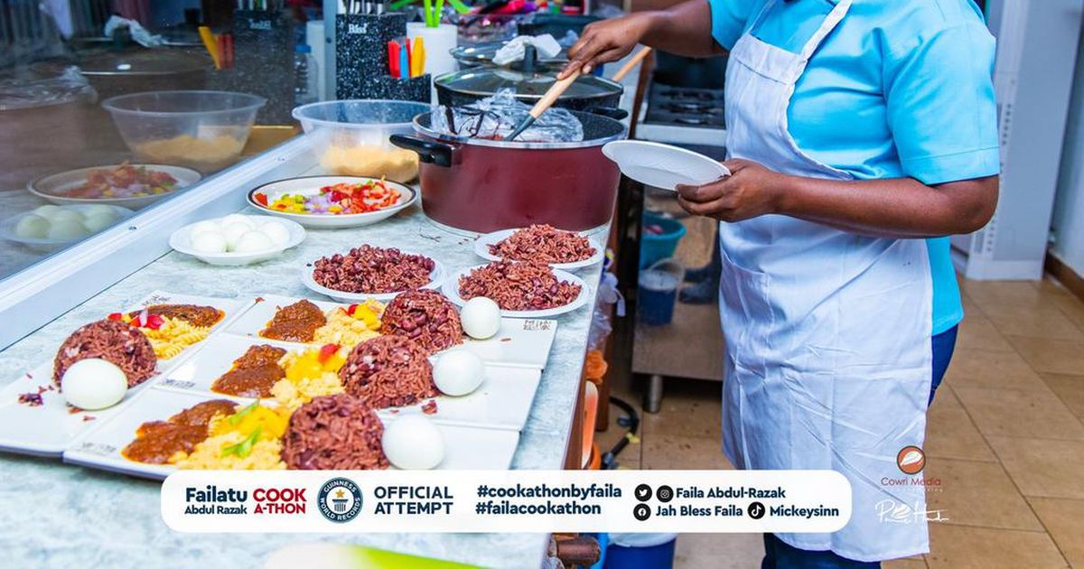 Guinness World Records responds to Chef Faila's cook-a-thon | Pulse Ghana