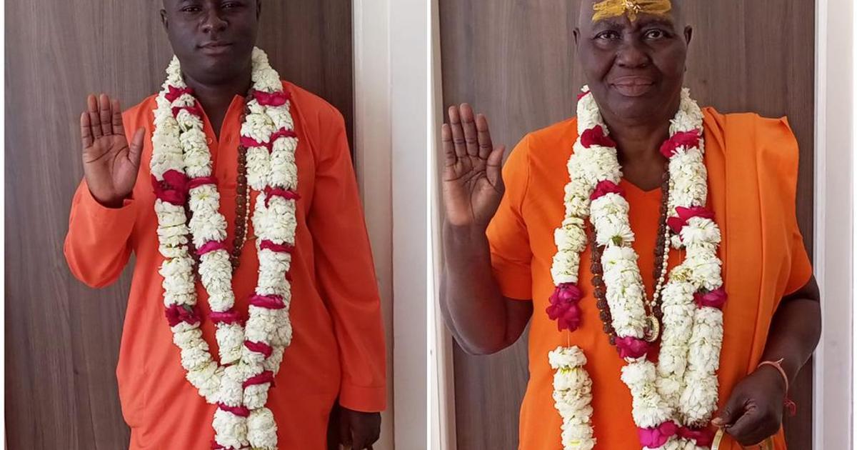 Ghanaian Hindus celebrate Swami Shankarananda and Swamini Geetananda ...