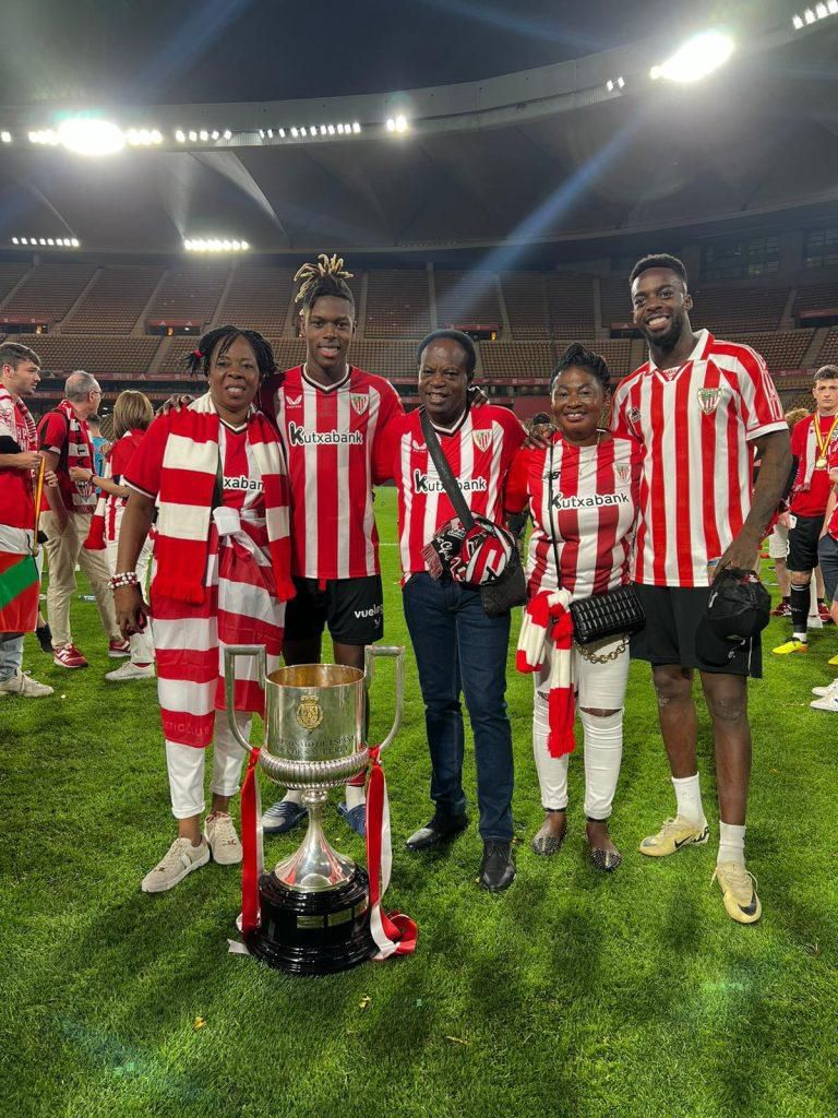 Williams brothers Inaki and Nico share Copa del Rey success with family ...