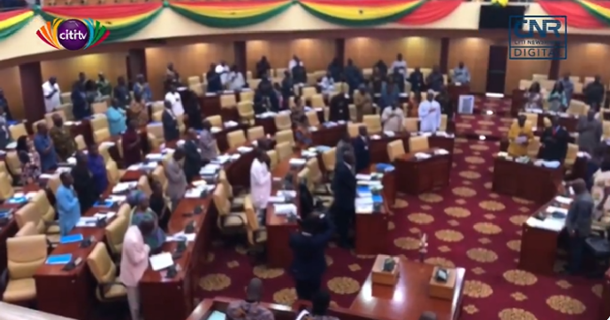 Ghanaian MPs recite National Pledge as new standing orders make it ...