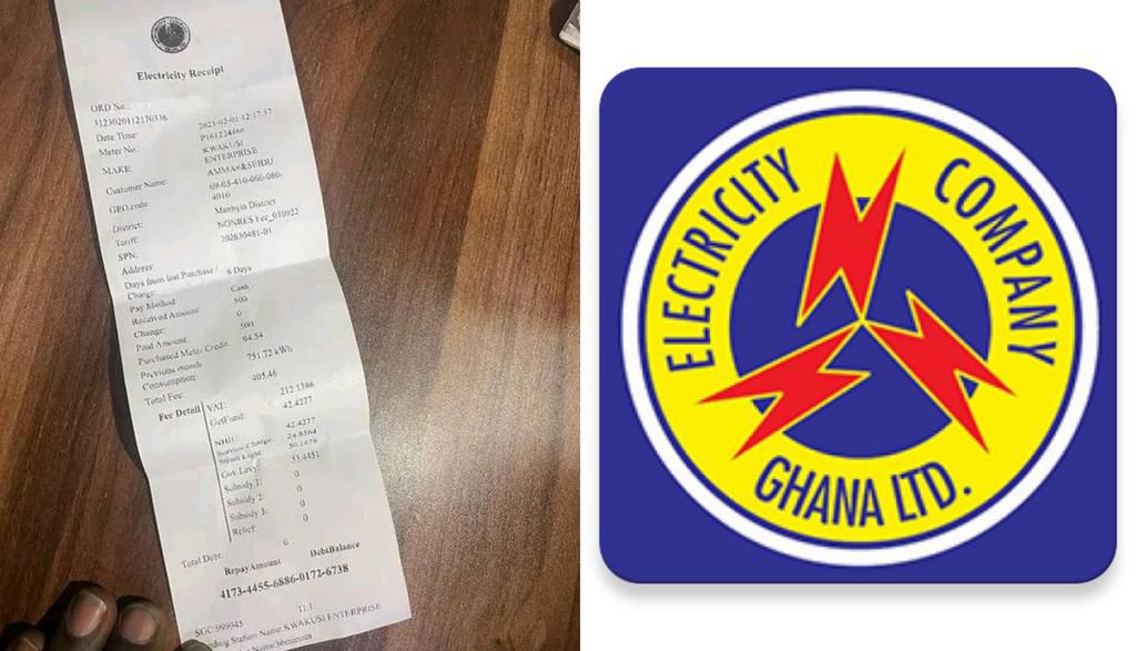 ECG customer buys GHC500 worth of credit, loses GHC405 to charges, left ...