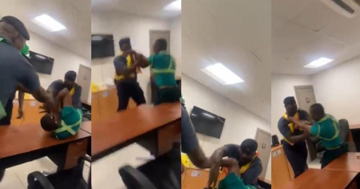GPHA security and Immigration officers engage in fight at Tema port ...