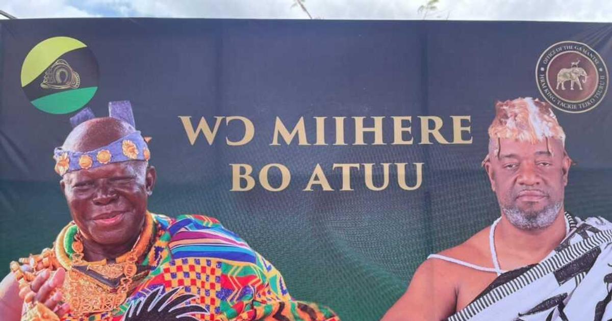 King Tackie Teiko Tsuru II reflects on his unexpected path to Ga Mantsɛ ...