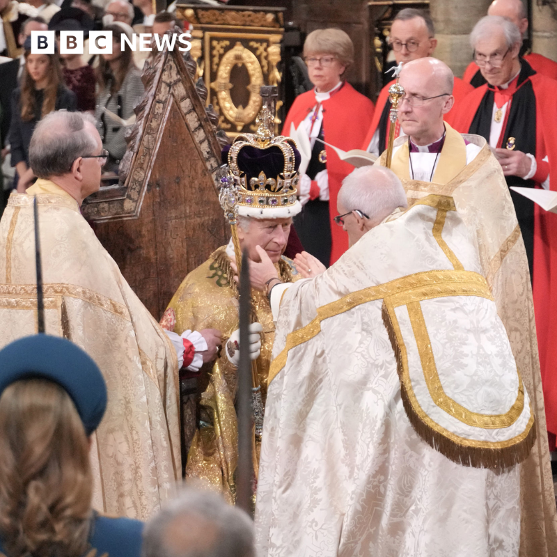 King Charles III formally crowned at Westminster Abbey | Pulse Ghana