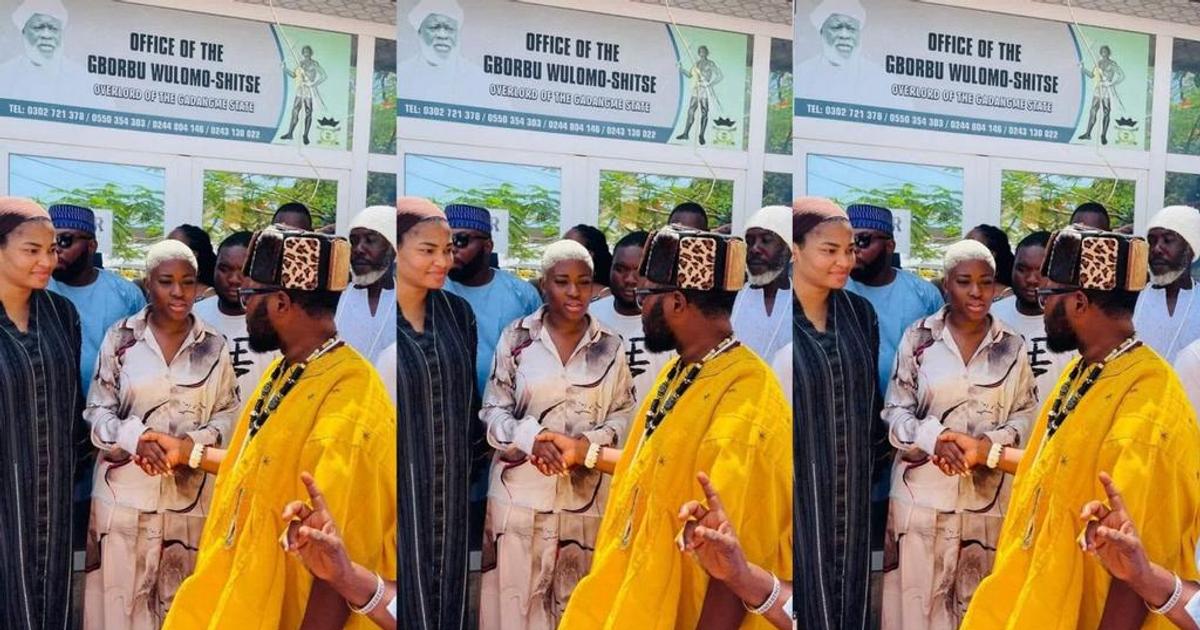 Fella Makafui visits Gborbu Wulomo to verify details of leaked land ...