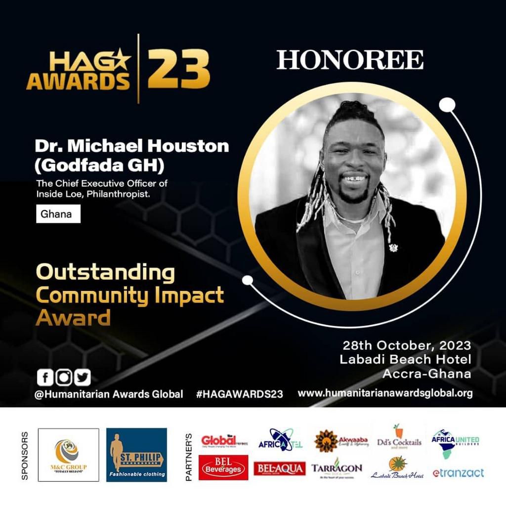Dr. Michael Houston to be honoured by Humanitarian Awards Global 2023 ...