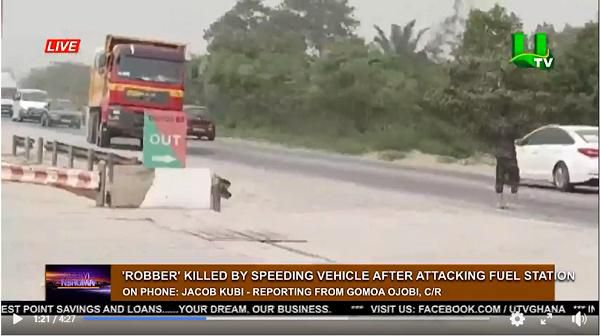 Speeding Range Rover knocks down armed robber as 6-member gang robs ...