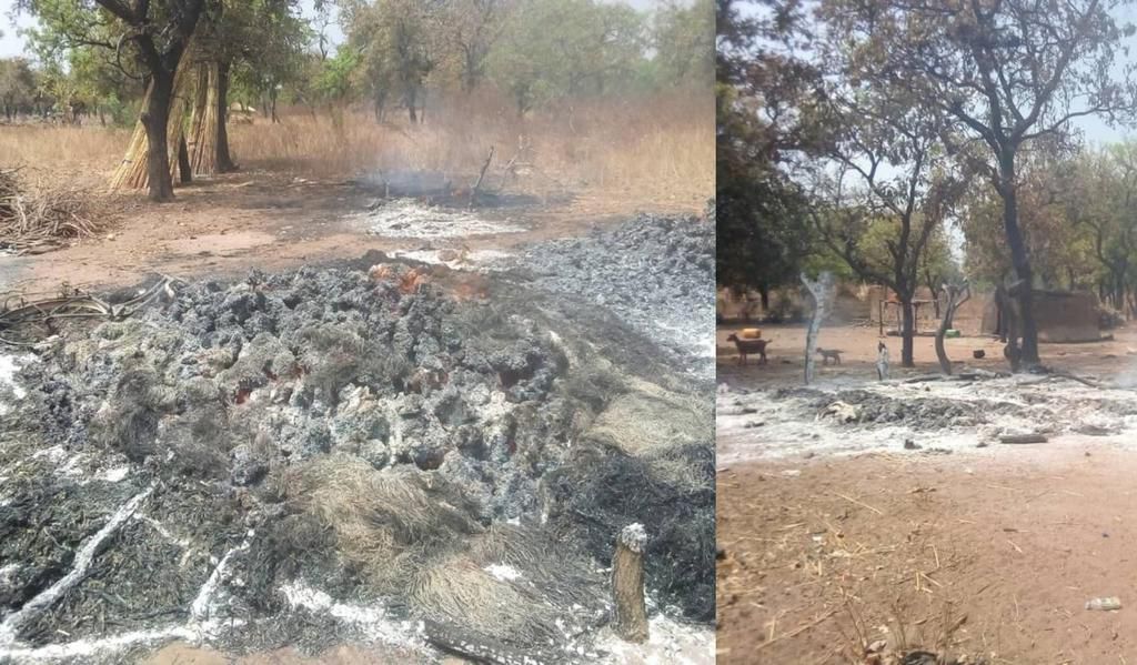 2 villages burnt to ashes as Mamprusi and Gonja tribes clash (photos ...