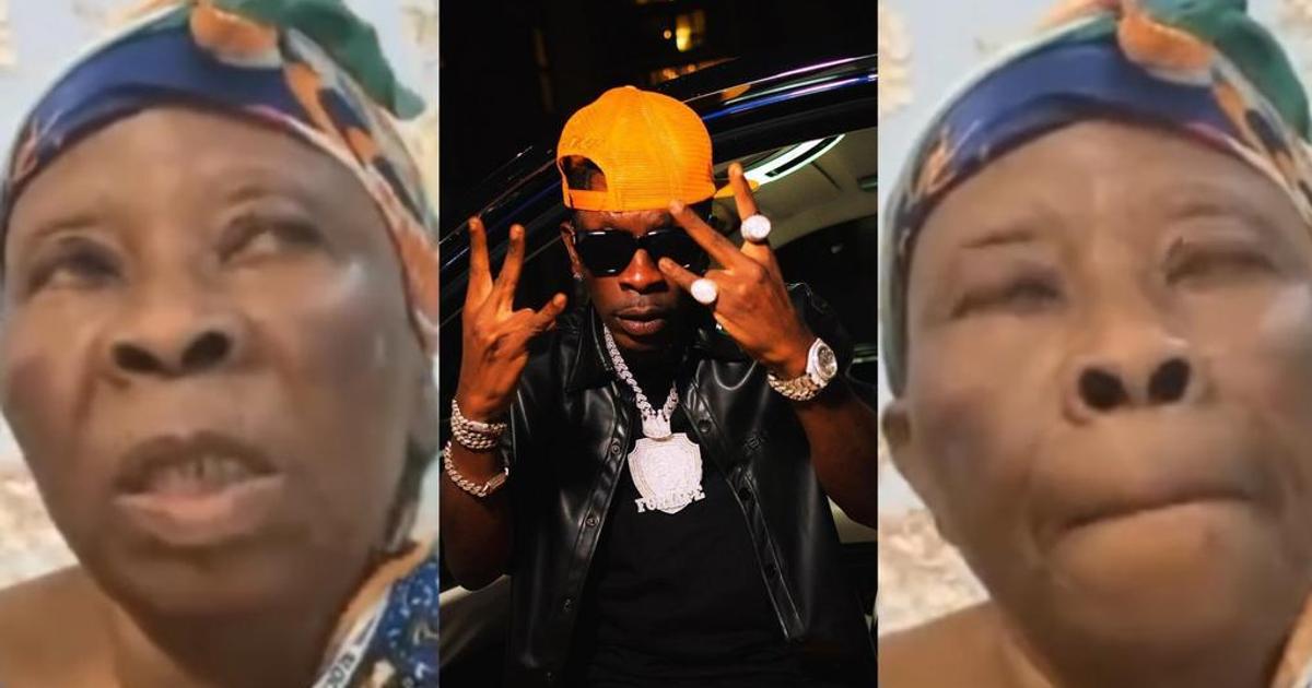 Shatta Wale's mother in tears over financial crisis and son's neglect ...