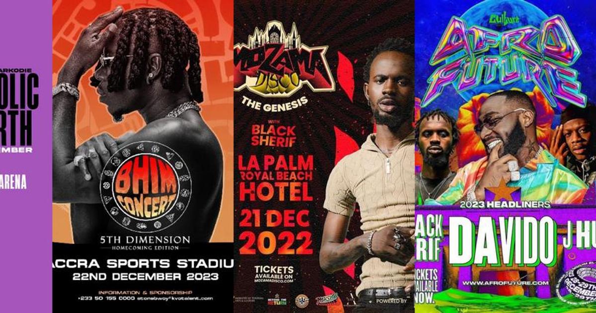 Detty December Calendar: 20 events in Ghana to attend this December ...