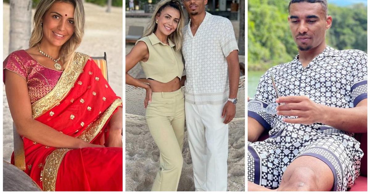 Photos: Alexander Djiku holidays with his wife in Mauritius | Pulse Ghana