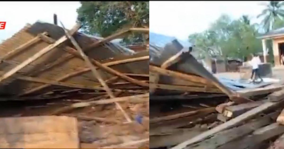 10 injured as school building collapses on teachers and students in E/R ...