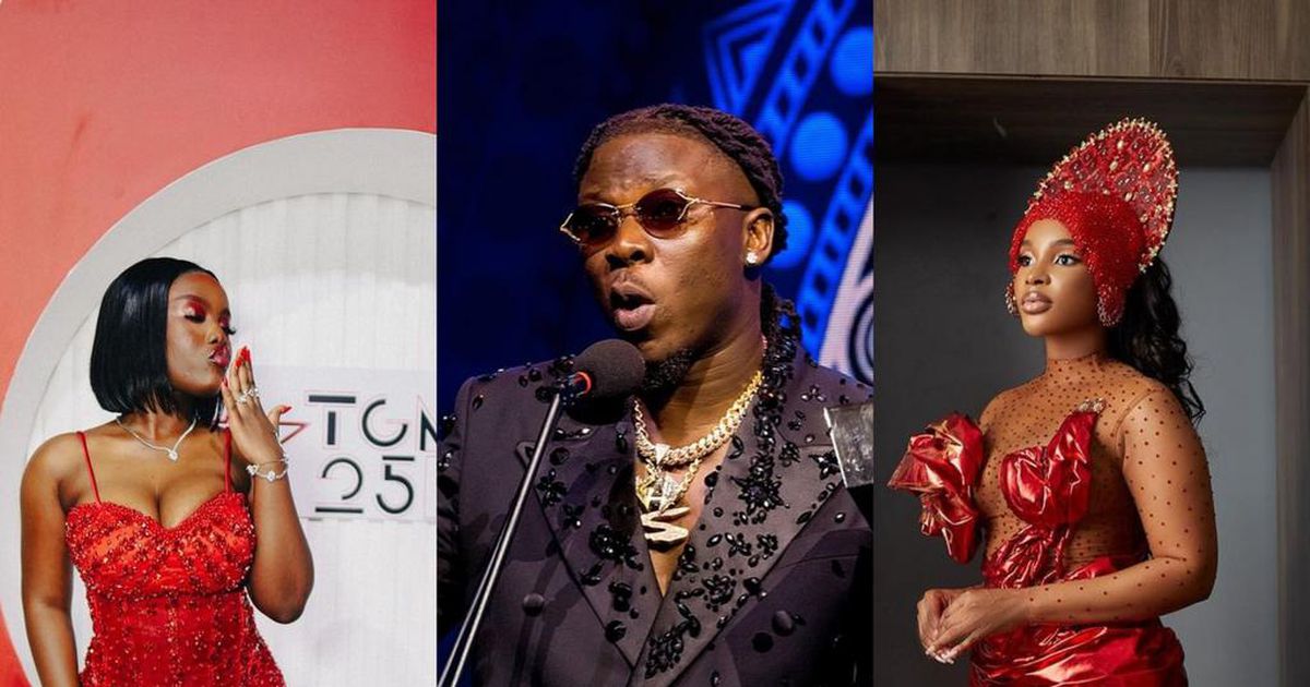 Here are 9 iconic red and black outfits that graced the TGMA red carpet ...