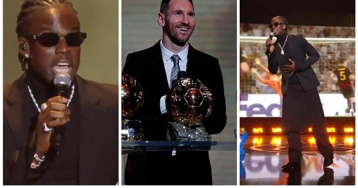 Video: Watch Rema’s thrilling performance at 2023 Ballon d’Or ceremony ...