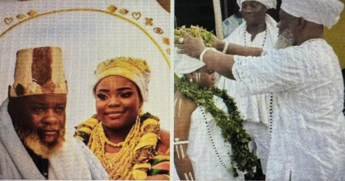 Gborbu Wulomo of Nungua takes 12-year-old Naa Okromo as wife | Pulse Ghana