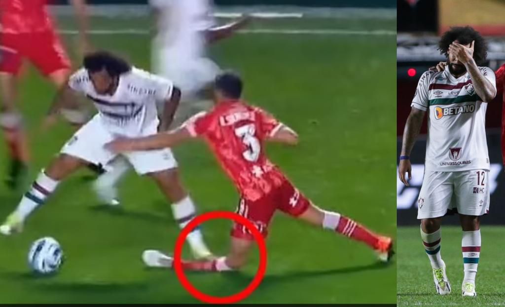Video: Marcelo in tears after tackle results in horror leg injury for ...