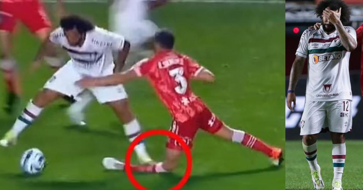 Video: Marcelo in tears after tackle results in horror leg injury for ...