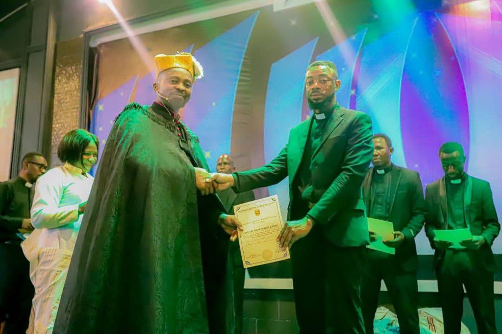 Ghanaian policeman Corporal Simon Agbeko ordained Pastor | Pulse Ghana