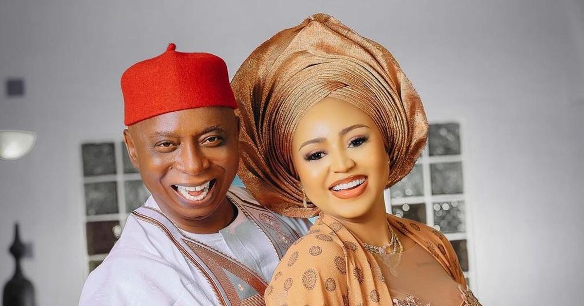 Regina Daniels' husband reacts to wife beating allegation, accuses her ...