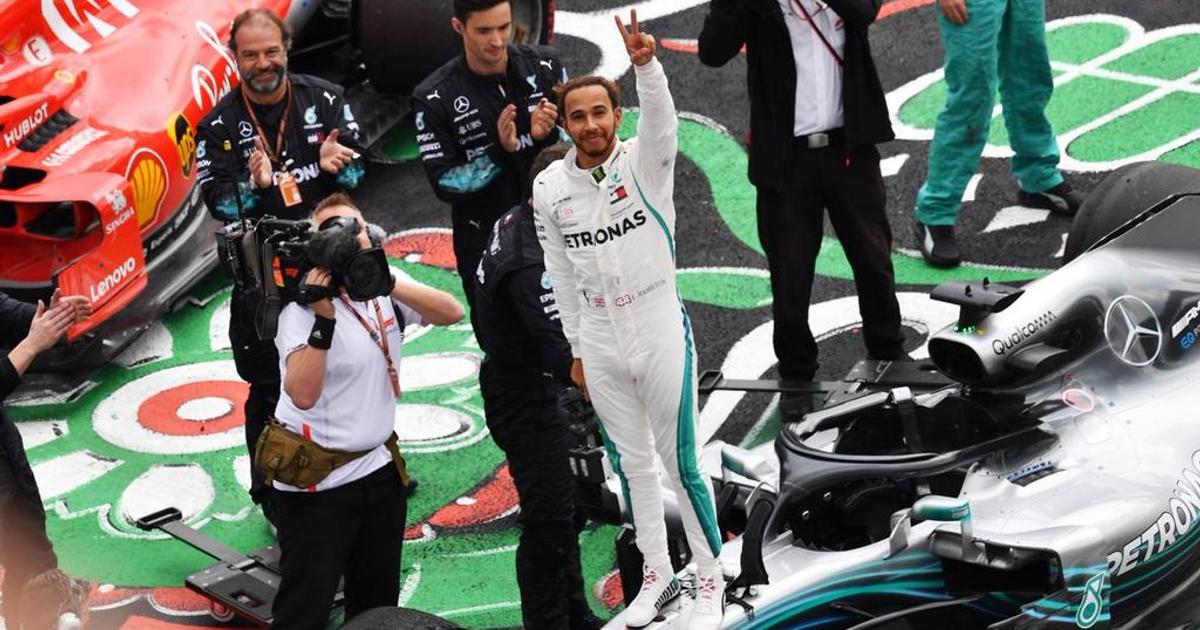 Lewis Hamilton wins Formula One title at the Mexican Grand Prix | Pulse ...