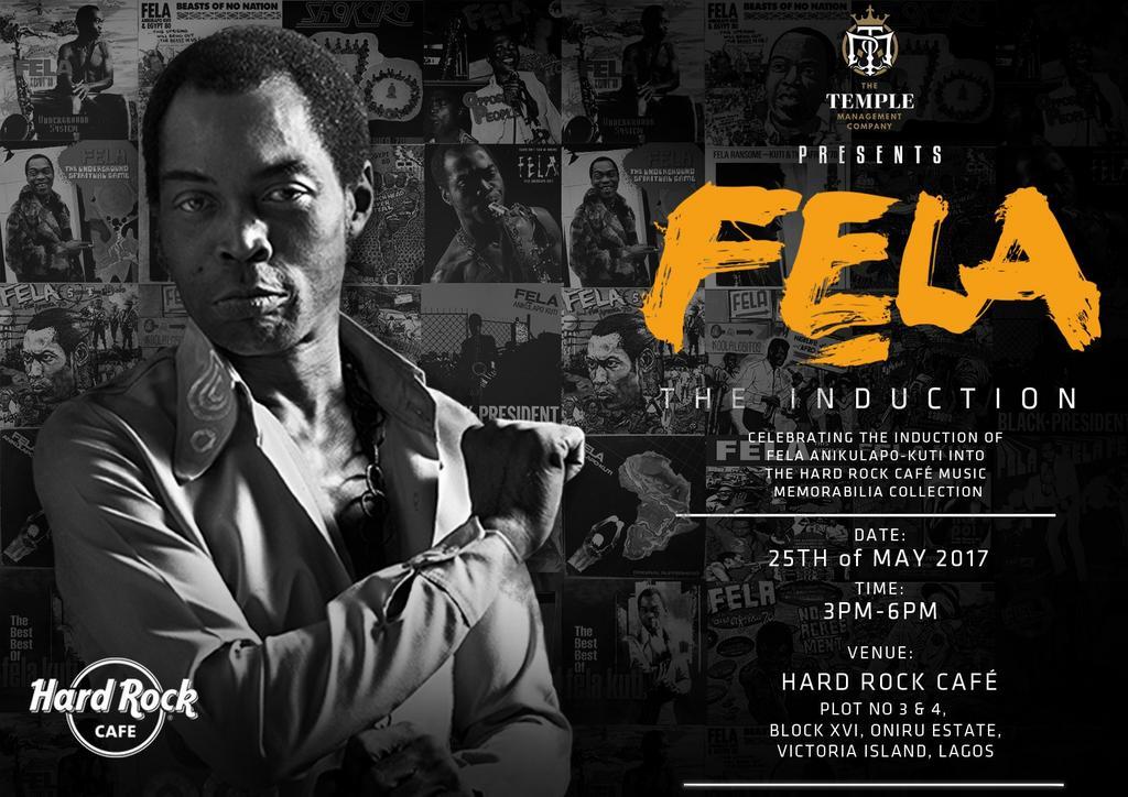 Afrobeat legend to be inducted into Hard Rock Music Memorabilia ...
