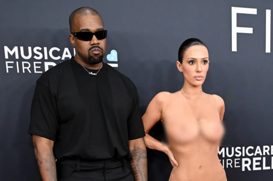 Kanye West's wife Bianca Censori walks Grammys red carpet in nude outfit | Pulse Nigeria