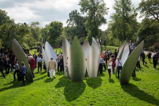 Artist reveals first permanent sculpture in the US | Pulse Nigeria