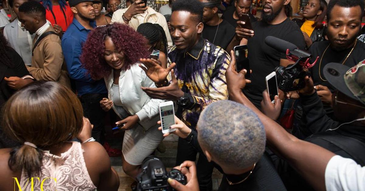 YBNL singer thrills London fans at his album listening party | Pulse ...
